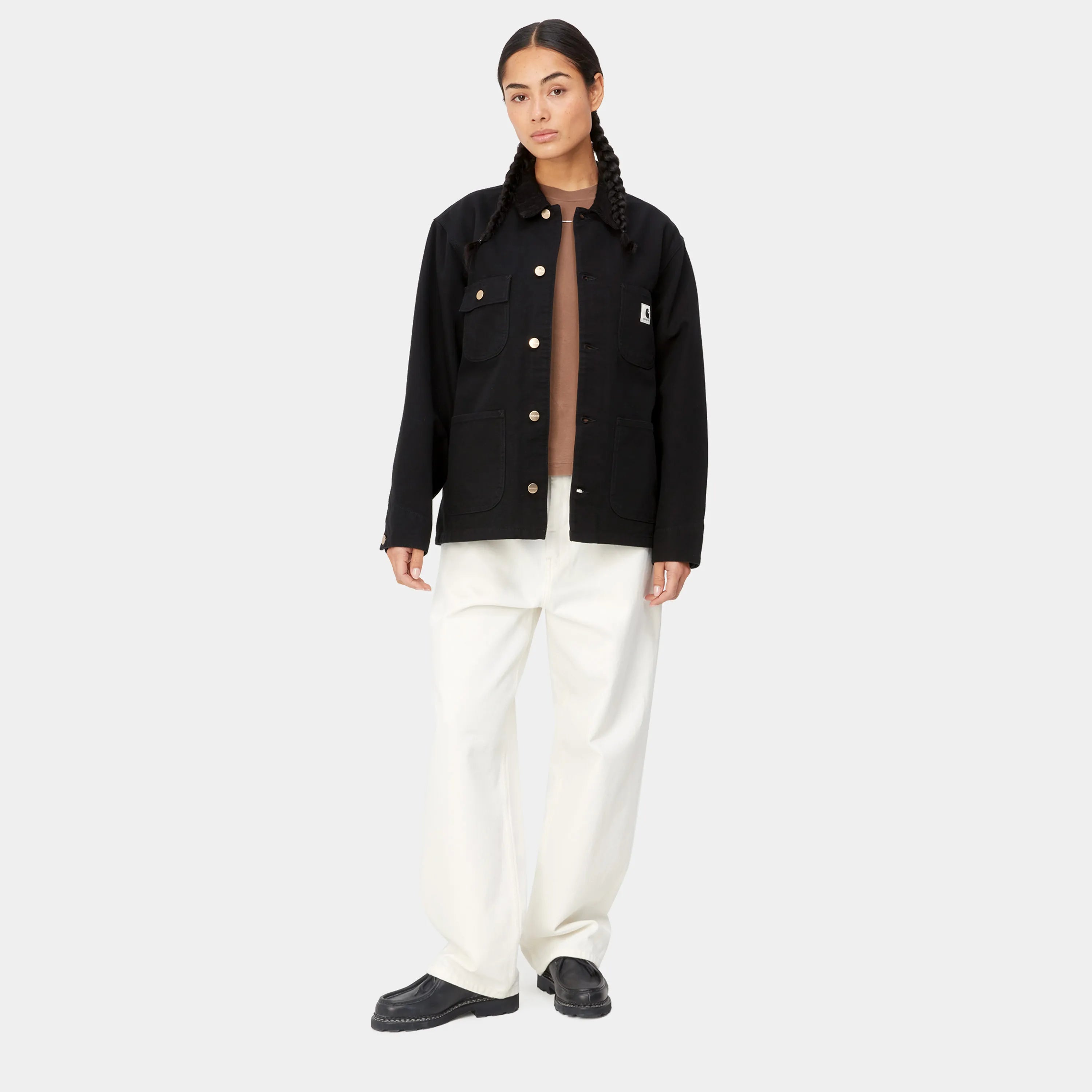 W's OG Michigan Coat - Black/ Black Rinsed – Kind Curations