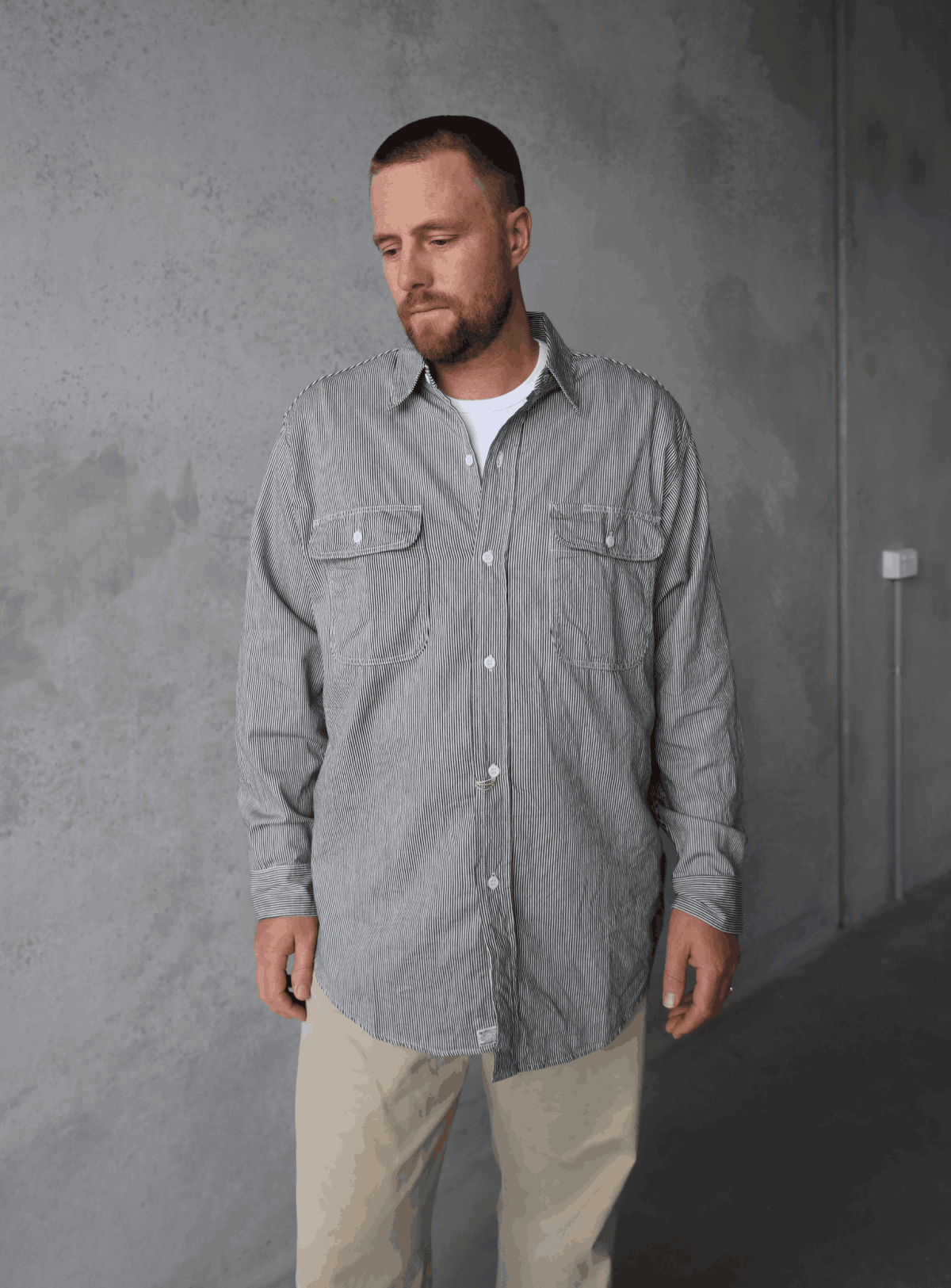 Hickory Stripe Work Shirt - Hickory Used – Kind Curations