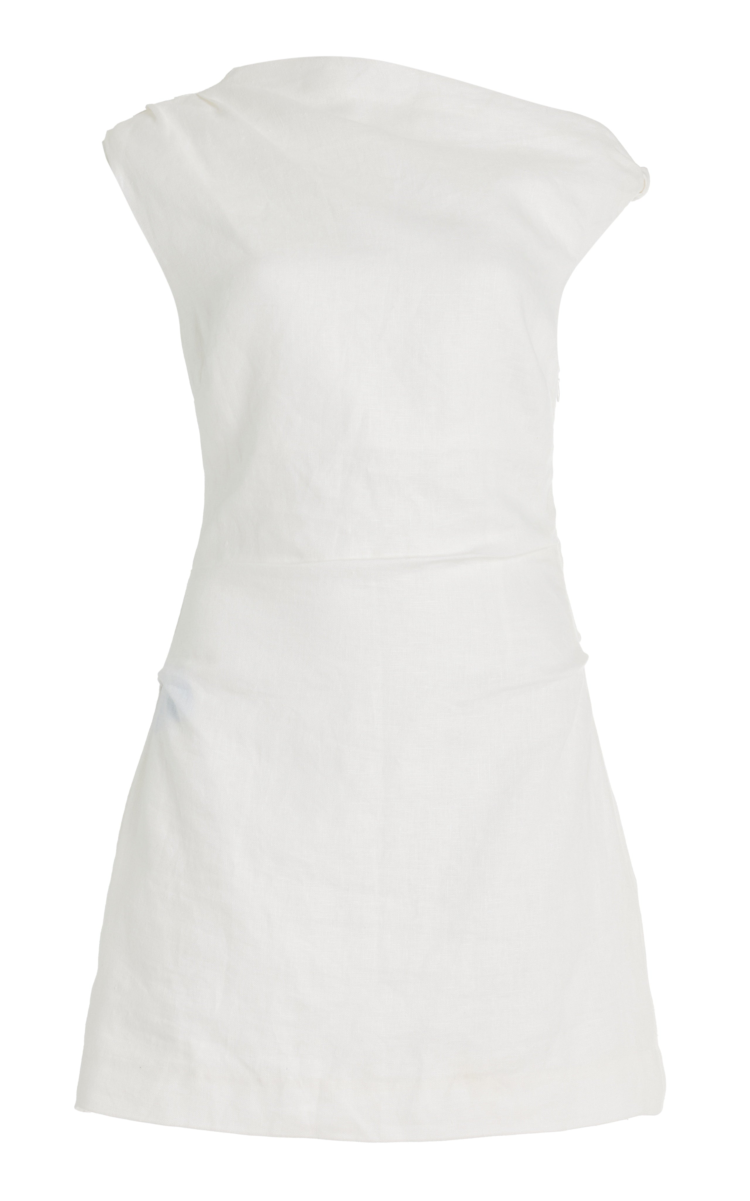 Tamara Knot Mini Dress - Ivory – Kind Curations