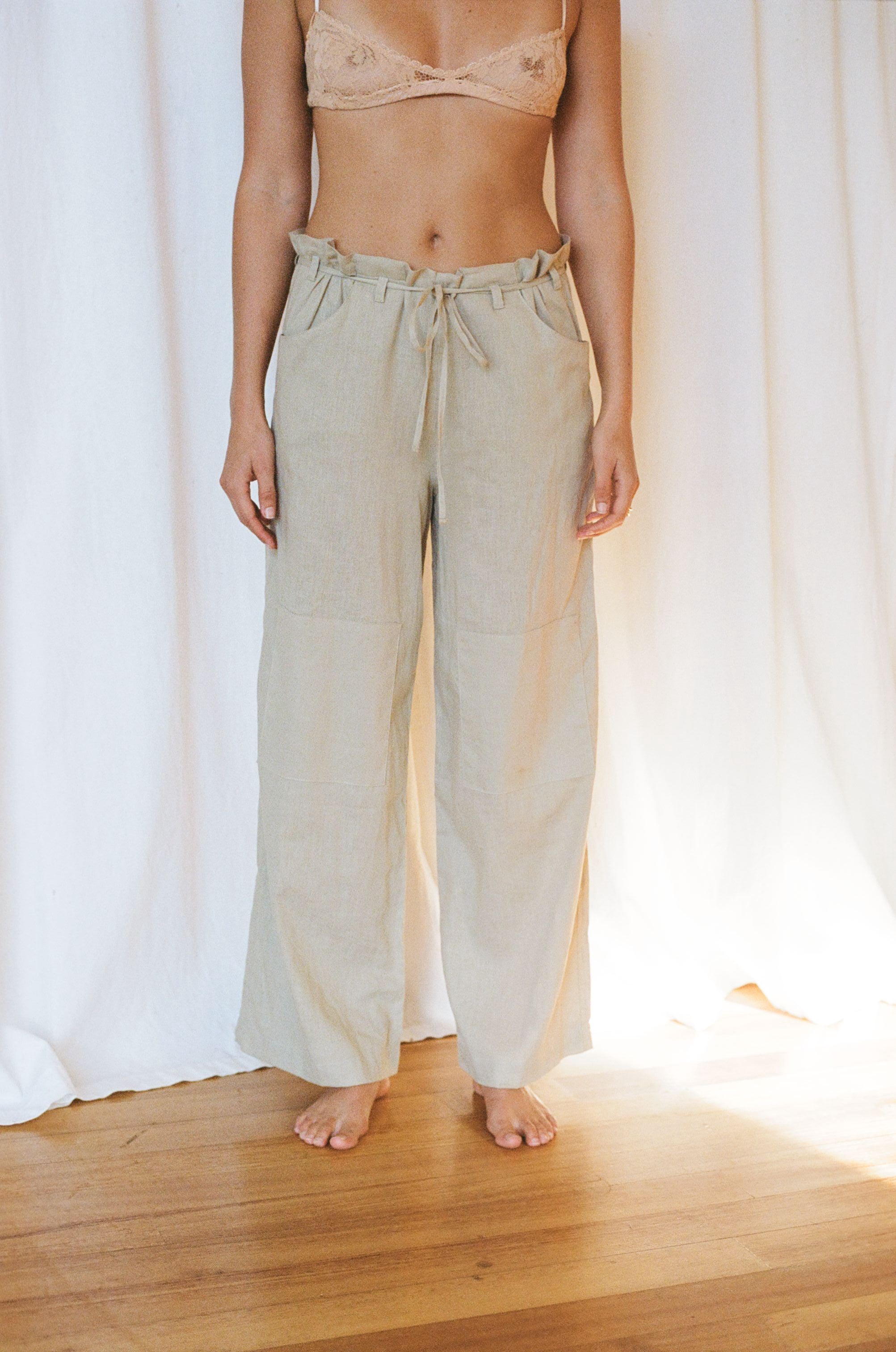 Zacchi Pant - Sand – Kind Curations